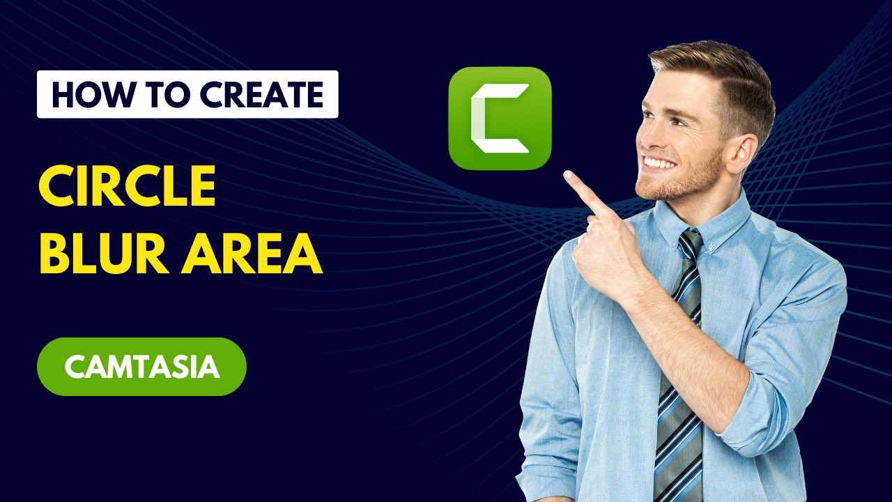 How To Create a Circle Blur Area in Camtasia - YouTube