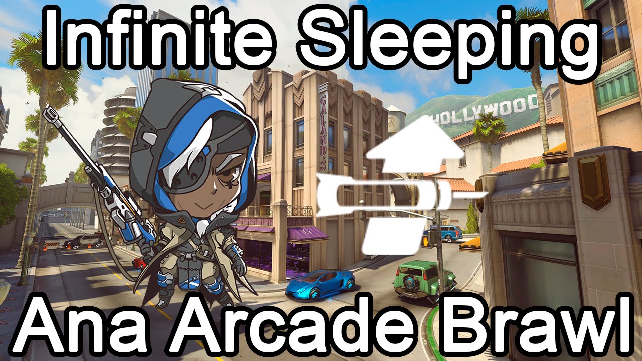 Overwatch - Ana's Infinite Sleep Darts - YouTube
