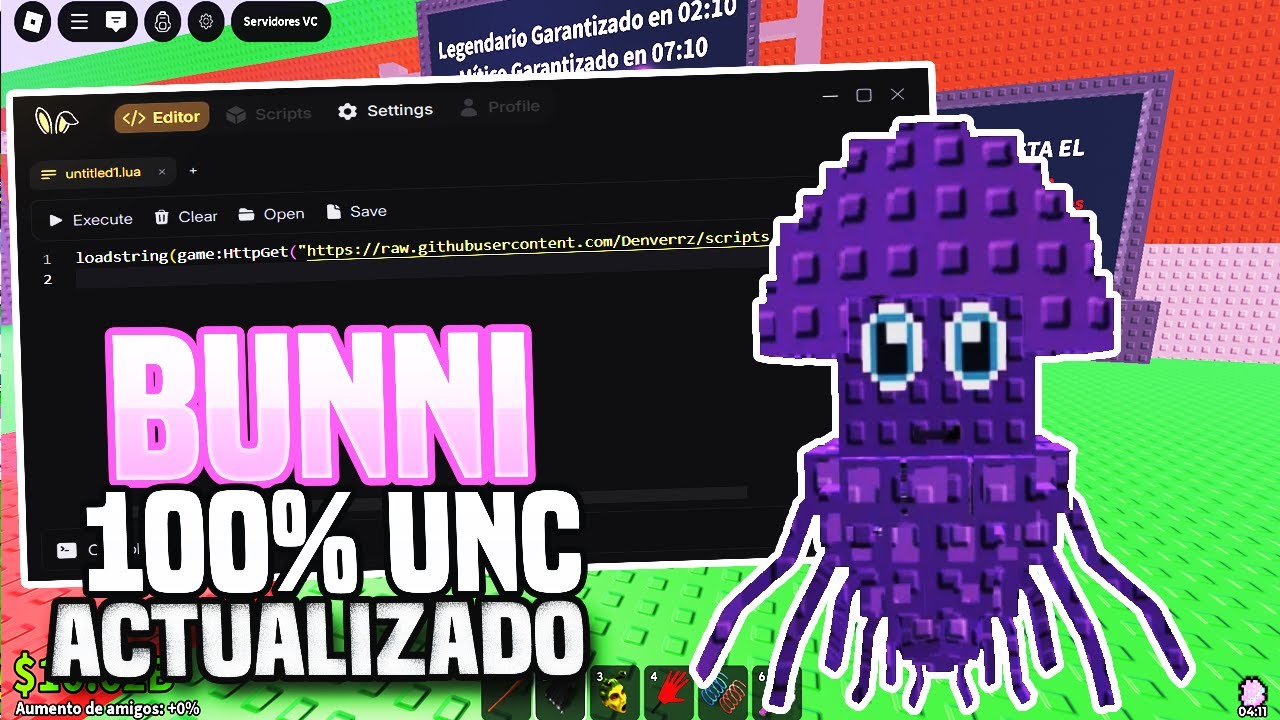 👀[NUEVO EXPLOIT] BUNNI EXECUTOR!! Como Usar HACKS en Roblox WEB De ...