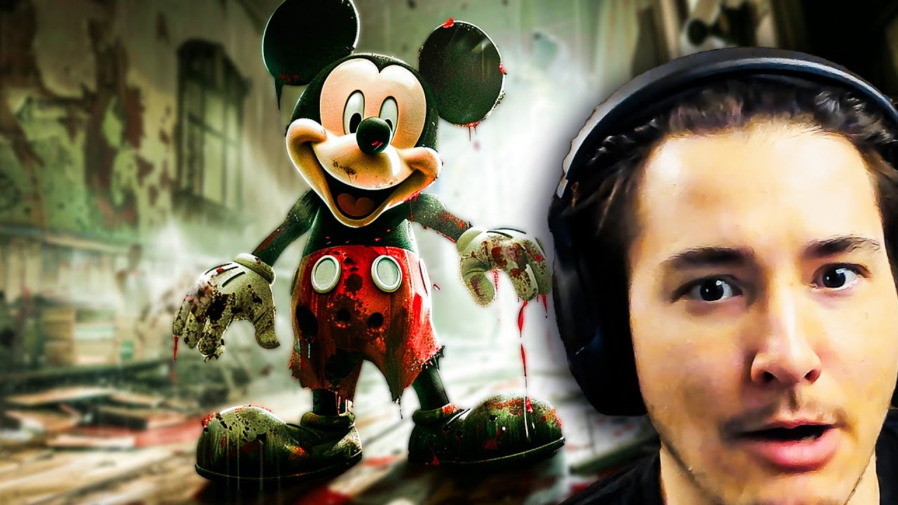 NEW MICKEY MOUSE HORROR GAME NIGHTMARE ON STEAMBOAT - YouTube
