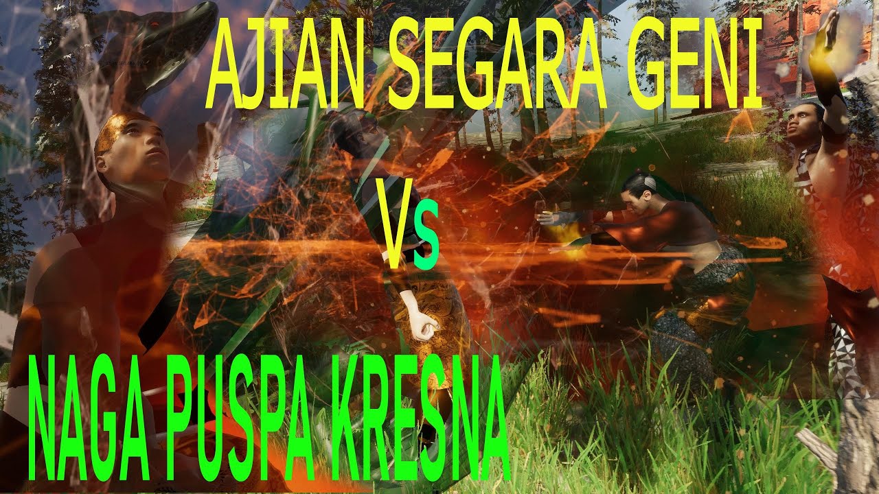 Arya Kamandanu Vs Mpu Tong Bajil (Ajian Segara Geni Vs Naga Puspa ...