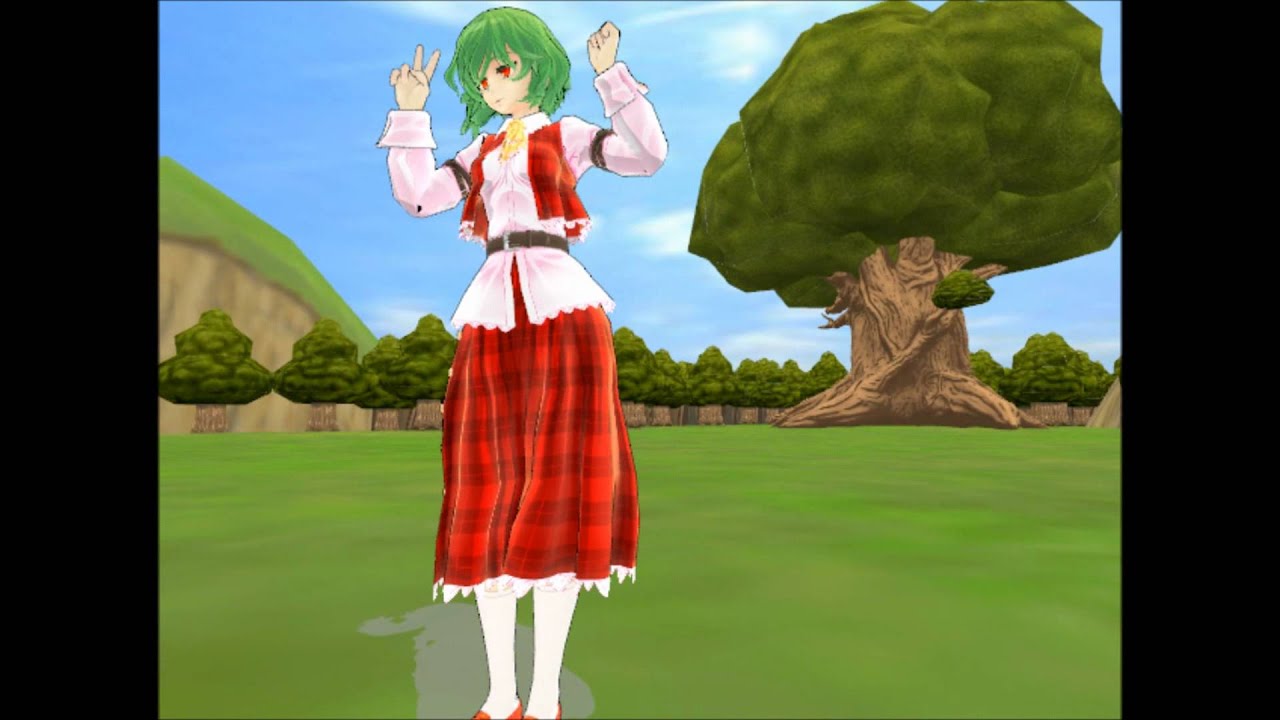 [MMD Touhou] Yuuka Kazami - Melt - YouTube