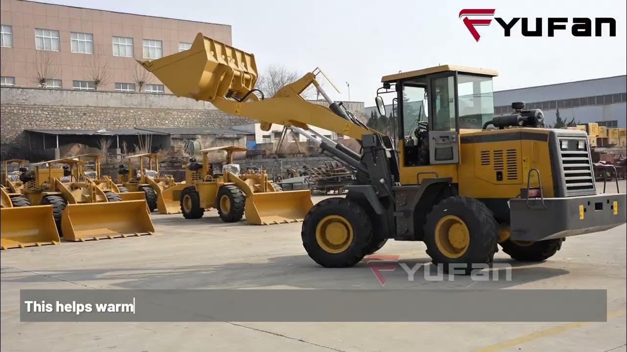 How to Operate a Wheel Loader in Winter? - YouTube