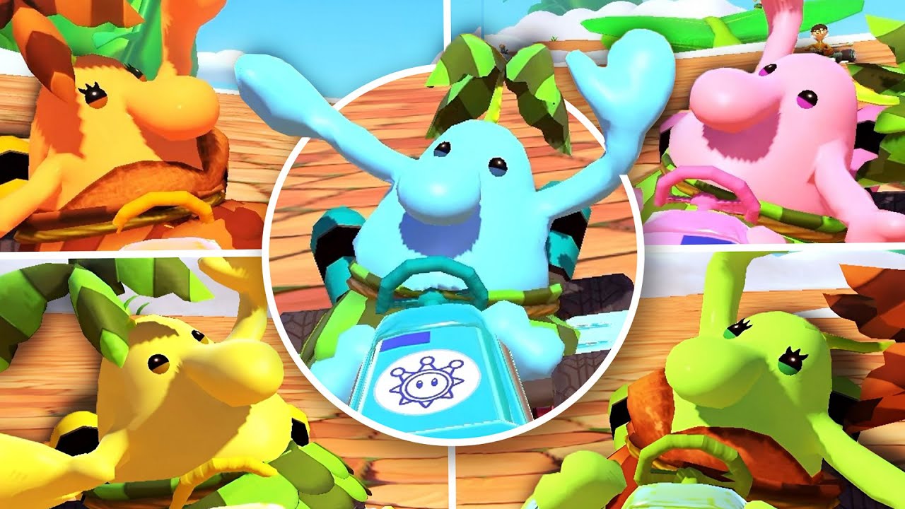 PIANTAS as PLAYABLE Mario Kart Characters!! - YouTube