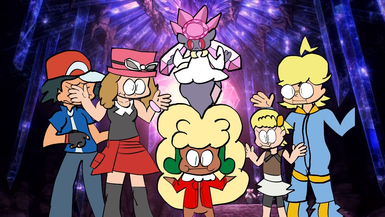 Pokémon Diancie Movie: The Pinnacle of Mid - YouTube