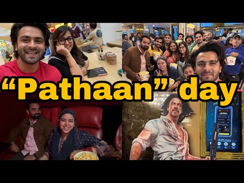 The “Pathaan” Day | What a film ❤️| Dippi is already warning the baby to NOT do this 🙈