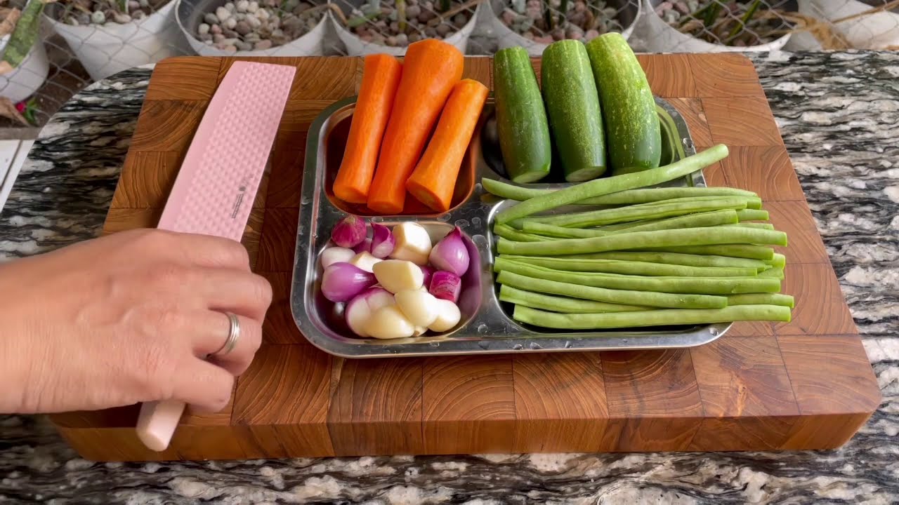 Membuat mixed vegetable dengan mito airfryer af100 - YouTube