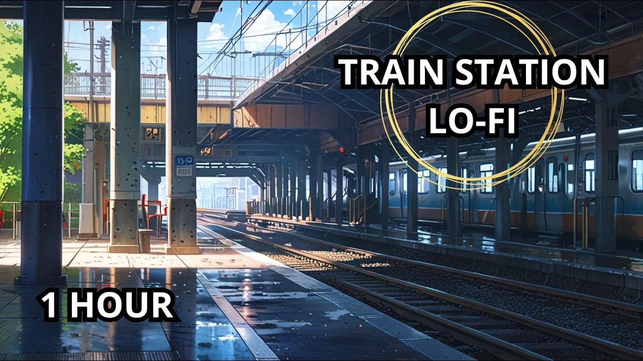 🚂 Lo-Fi Train Station Calm 🚂 | Chill Platform Vibes - YouTube