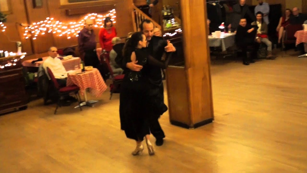 ITALIAN TANGO COUPLE IN NEW YORK Marco De Camillis y Anna Arizza - YouTube