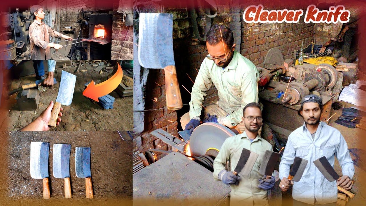 Amazing Technique of Making Pro Butcher Knife | Unbelievable Technique ...