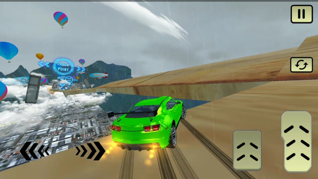 Mega Ramp Car simulator 3D impossible - YouTube