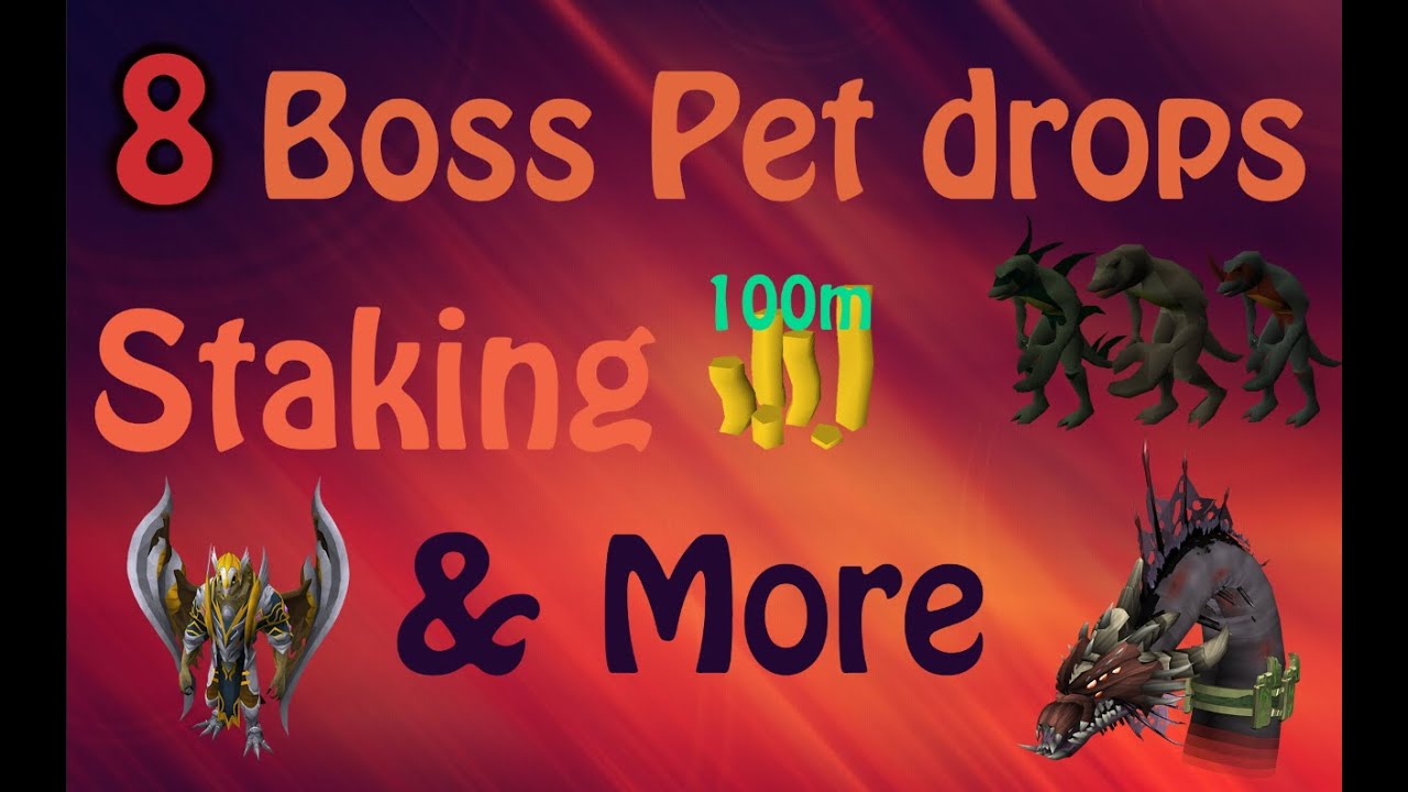 8 New Boss Pet Drops - 100M Stakes - 200M Stats and More! - YouTube
