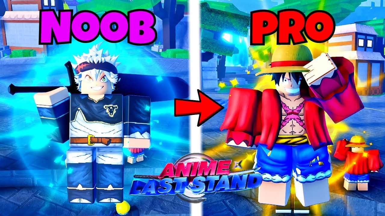 ALS Noob to Pro Day 1 A New Beginning | Anime Last Stand Roblox - YouTube