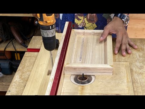 Table router technique for woodworking project - YouTube