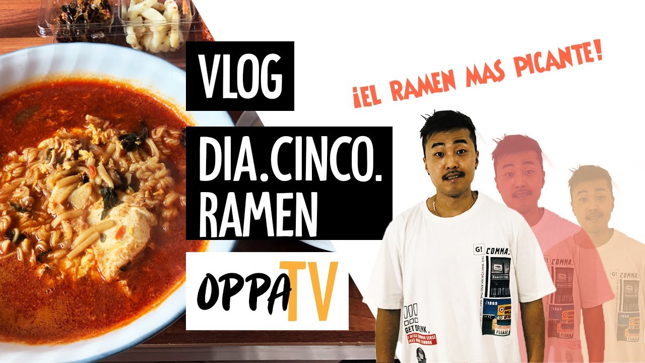 OPPA TV VLOG : DIA 5 #ramen #라면 - YouTube