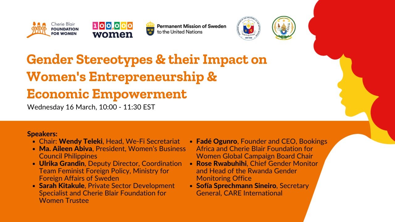 CSW Side-Event: Gender Stereotypes & their Impact on Women’s ...