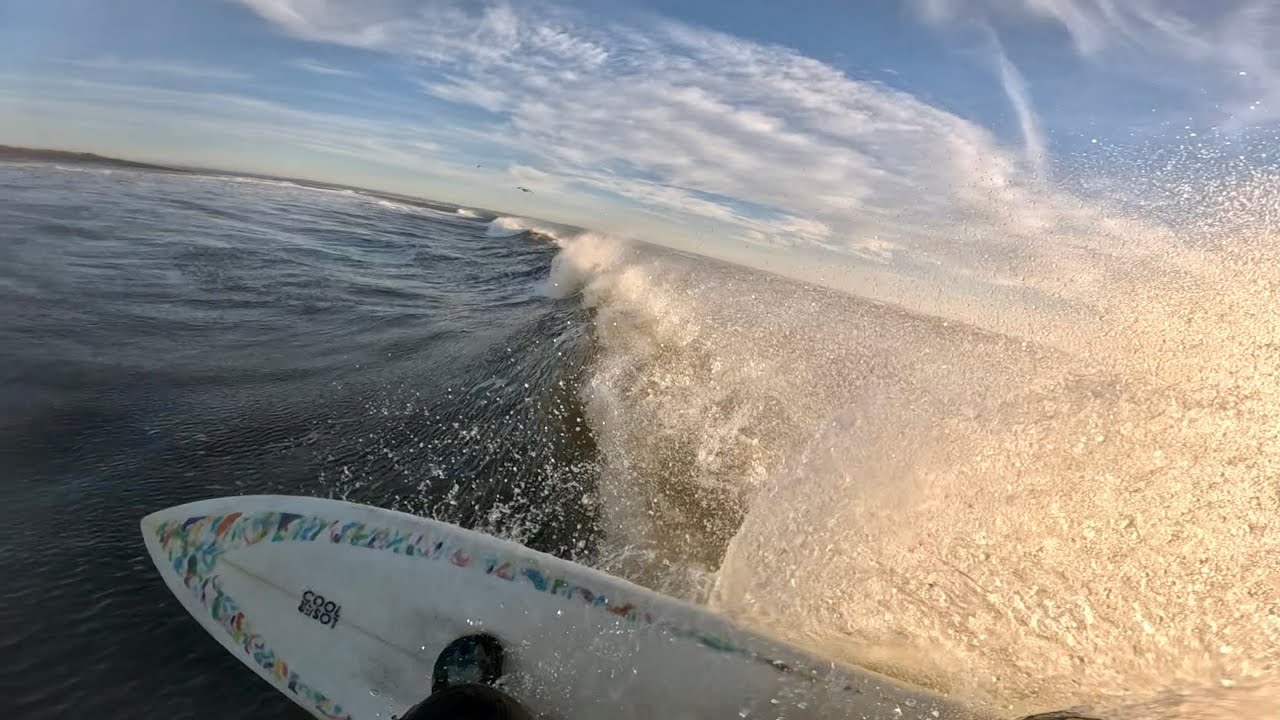 SUNDAY EVENING SURF SESH IN DA PNW! WASHINGTON STATE SURFING - YouTube