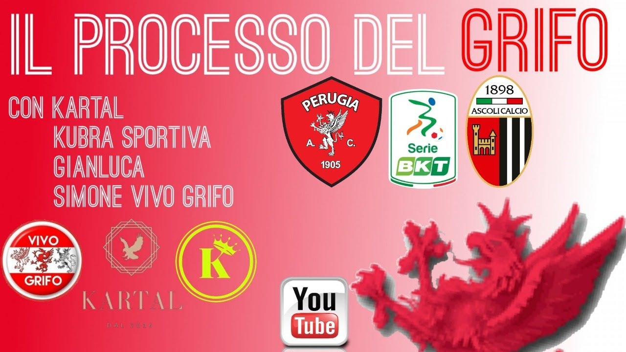 SERIE B LIVE REACTION PERUGIA ASCOLI - YouTube