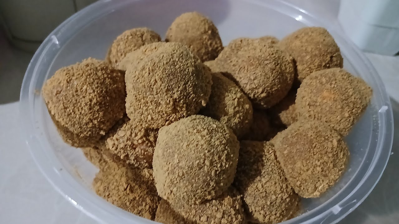 How to make mallow graham balls - YouTube