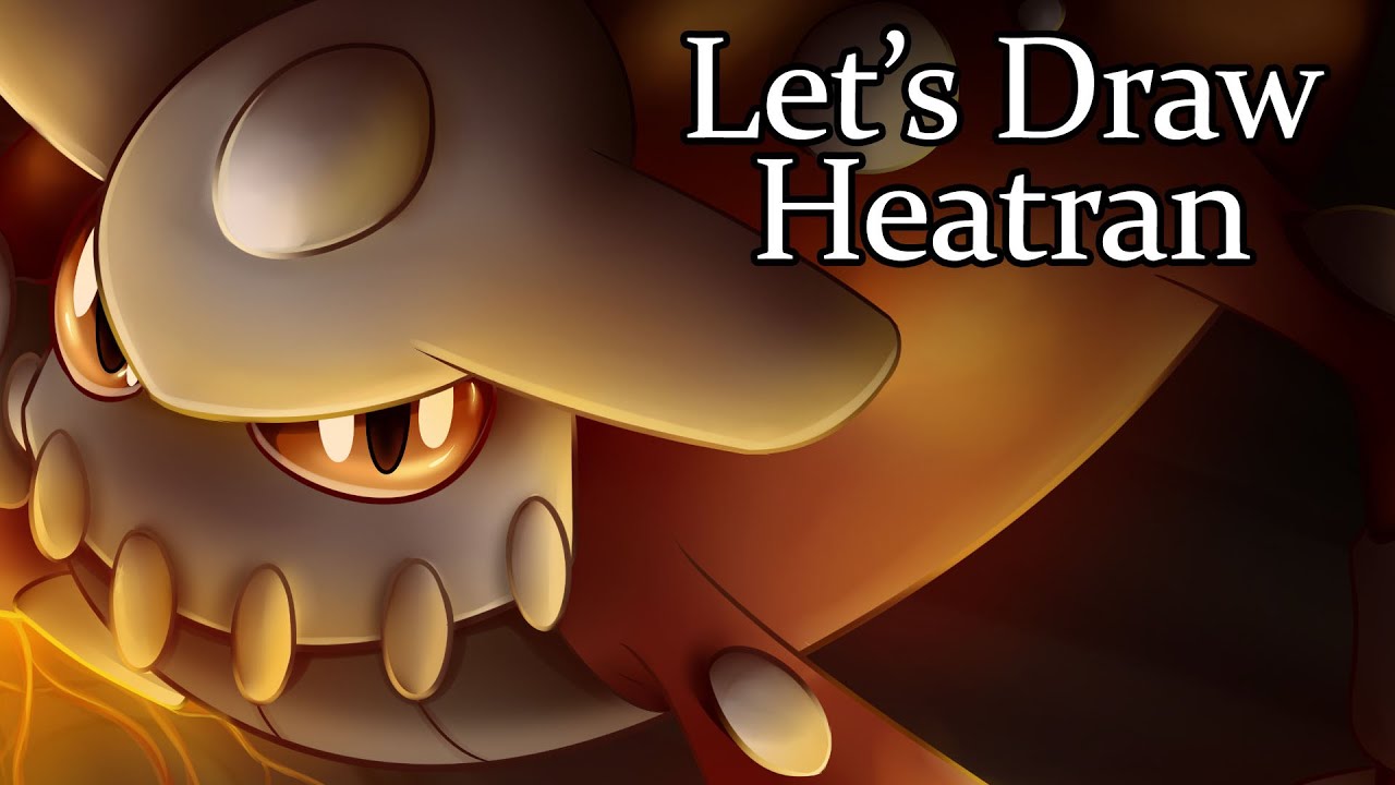 Let's Draw: Heatran - YouTube