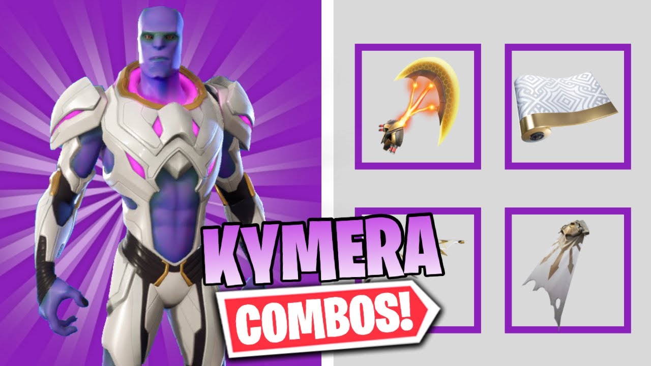 KYMERA COMBOS | FORTNITE SKIN REVIEW - YouTube