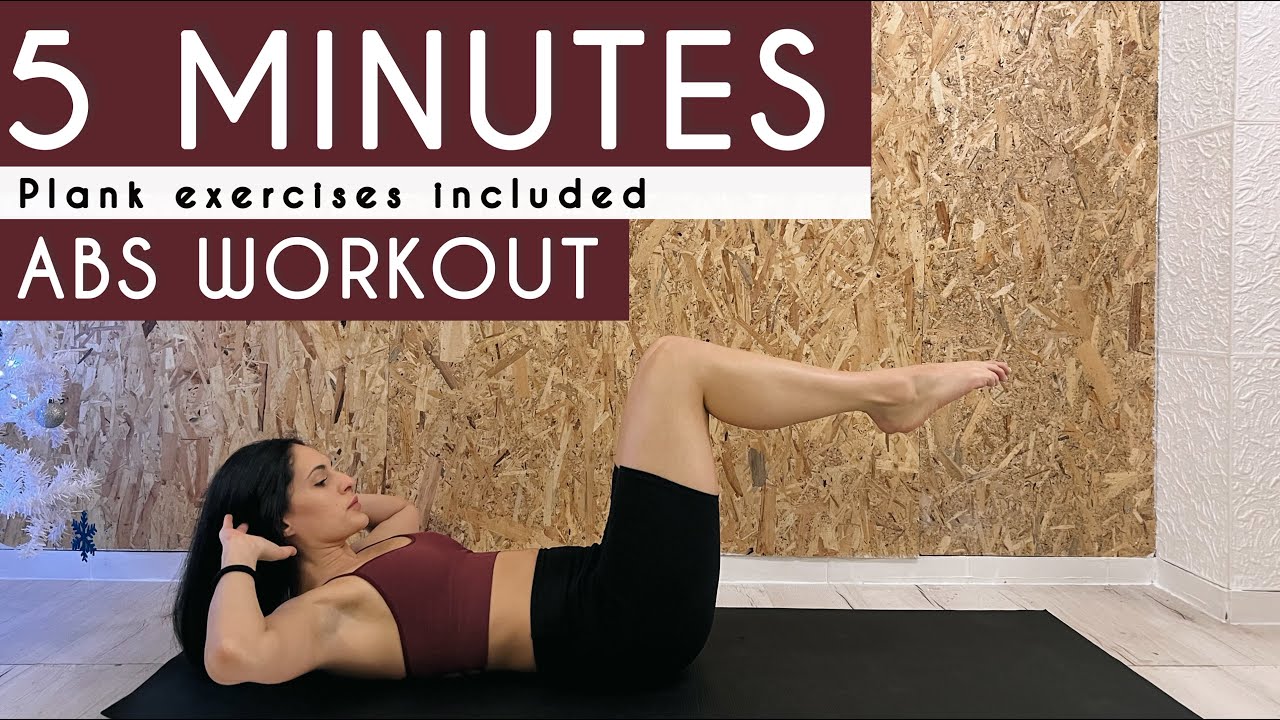 5 ΛΕΠΤΑ ΚΟΙΛΙΑΚΟΙ ΓΙΑ ΠΡΟΧΩΡΗΜΕΝΟΥΣ | PLANK EXERCISES INCLUDED - YouTube