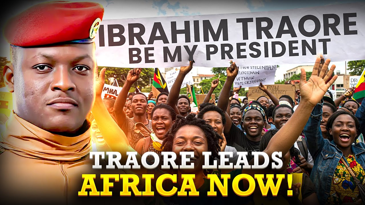 BIG News! AFRICANS Want Ibrahim Traore To Be President Of The Continent ...