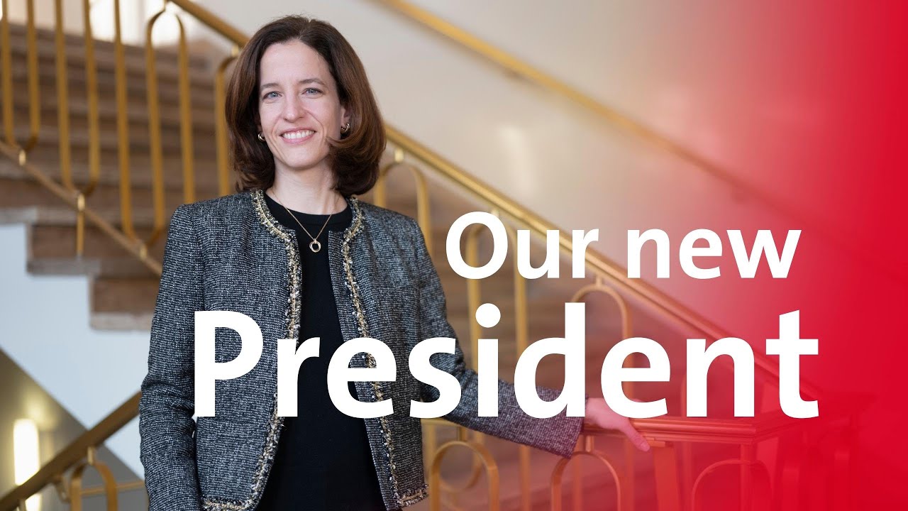 Meet our new President Cornelia Woll - YouTube