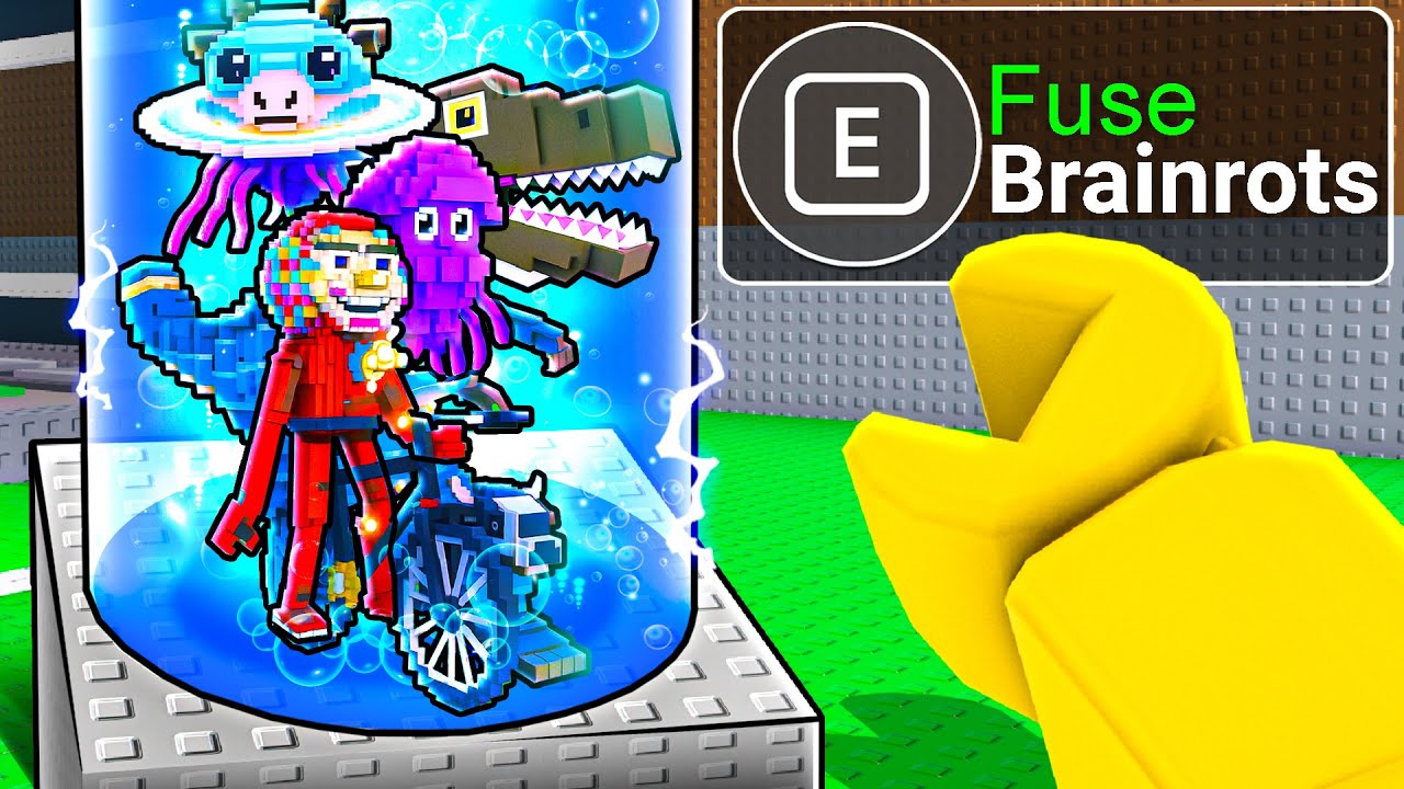 We Fused Every Brainrot in Steal A Brainrot - YouTube