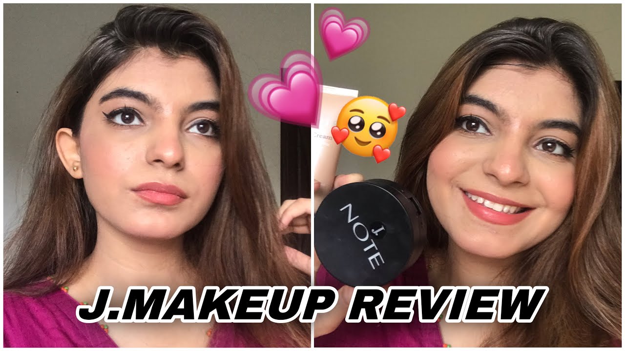 J. NOTE COSMETICS MAKEUP REVIEW! - YouTube
