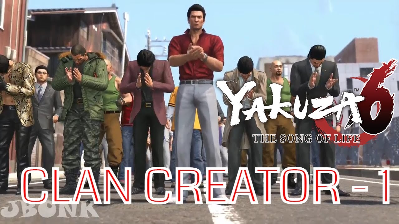 Yakuza 6 Gameplay / Walkthrough - Clan Creator Part 1 - Onomichi - YouTube
