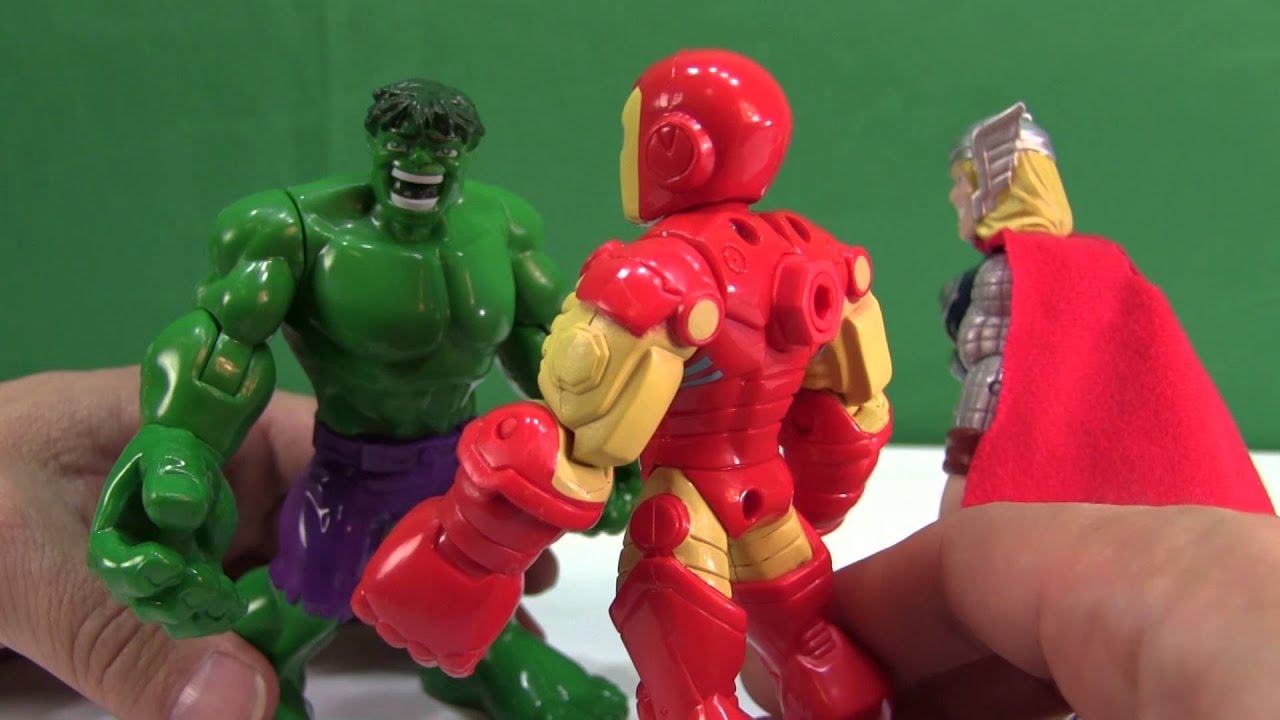 Incredible Hulk Attacks the Other Avengers--HULK SMASH - YouTube