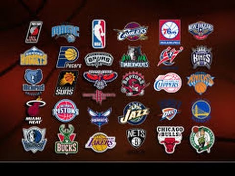Top 30 NBA Logos 2015! - YouTube