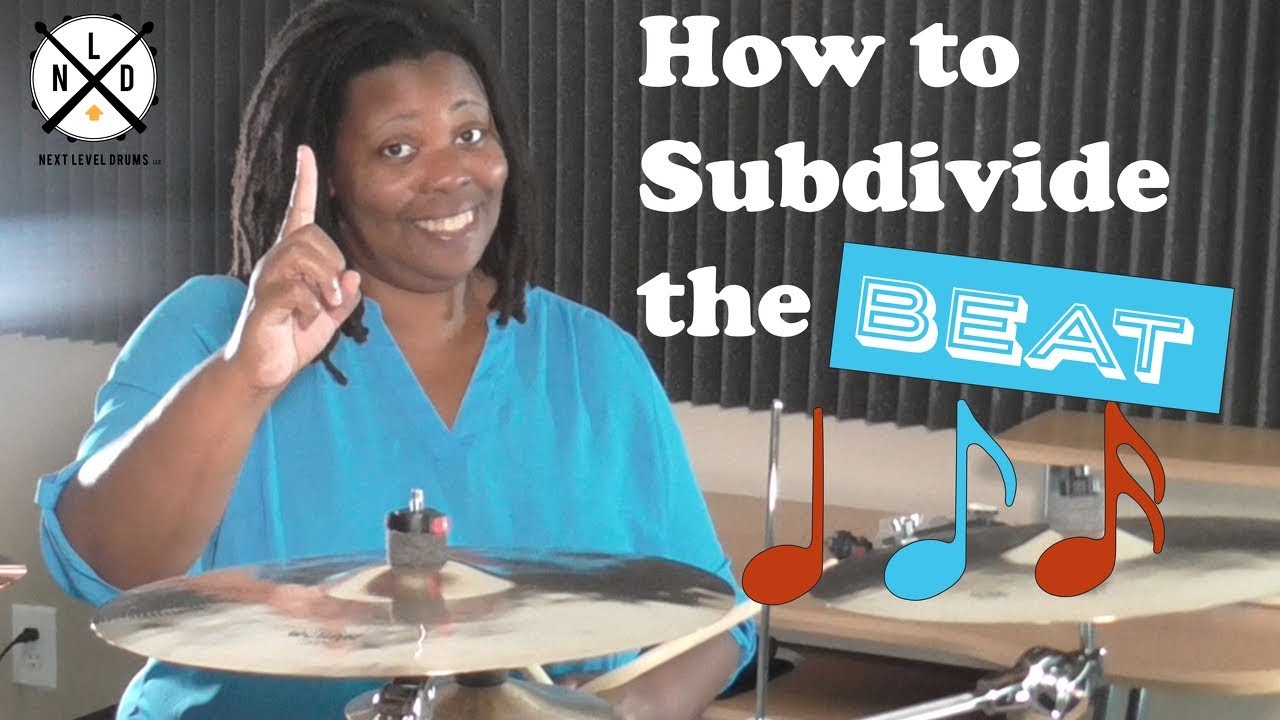 How to Play Subdivisions pt 1 | Drumset Basics | Beginner Drum Lesson ...