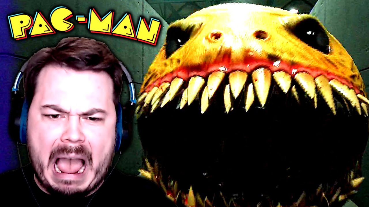 NEW PACMAN MONSTER IS TERRIFYING!! | The Hall (Pac-Man Horror Game ...