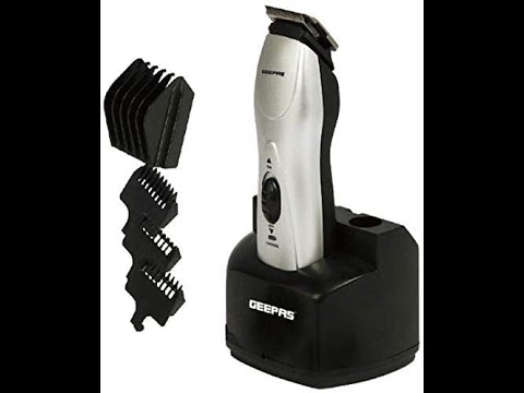 GEEPAS RECHARGEABLE HAIR CLIPPER GTR8712 - YouTube