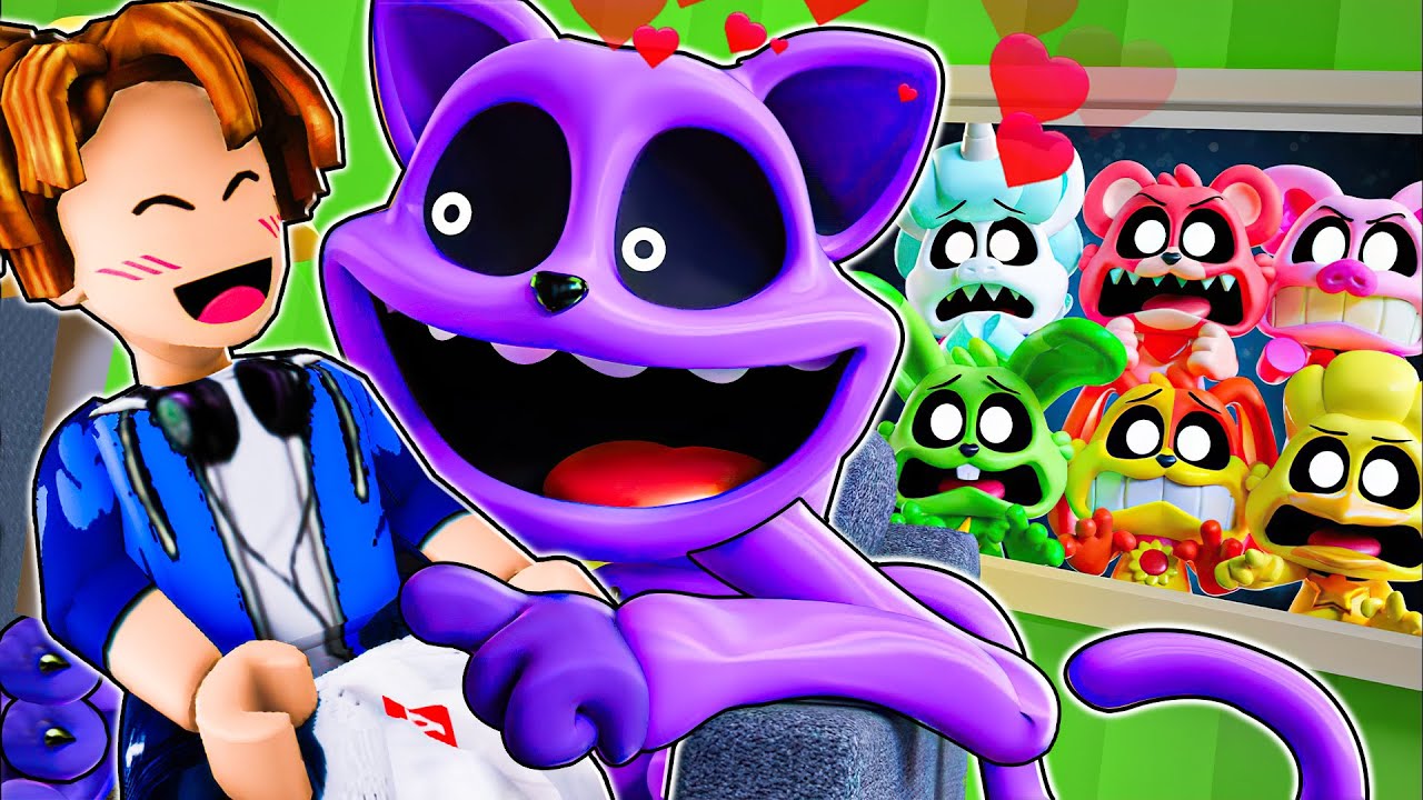 ROBLOX Brookhaven 🏡RP - FUNNY MOMENTS: Friendship of Catnap - YouTube