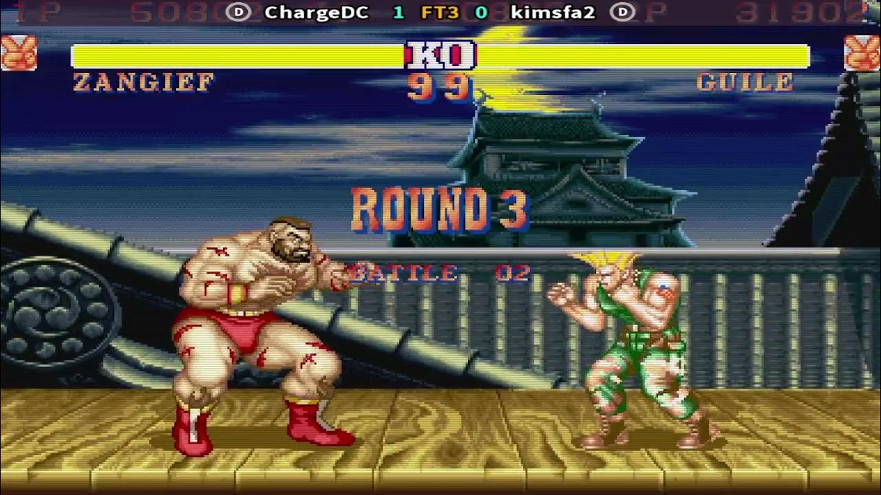 Street Fighter II' Champion Edition - Zangief vs. Guile 3 - YouTube