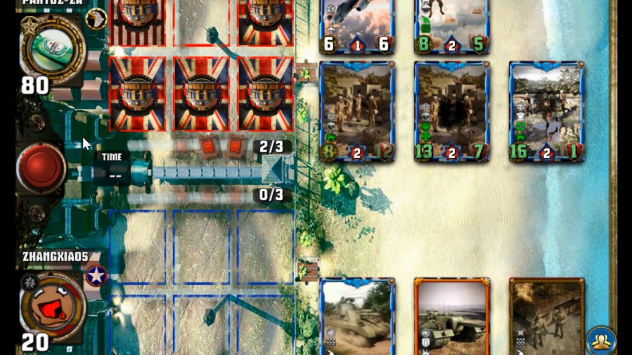 Card game review 2017: World War II TCG - YouTube