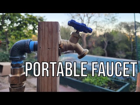 How to Build a Portable Garden Hose Faucet Extension
