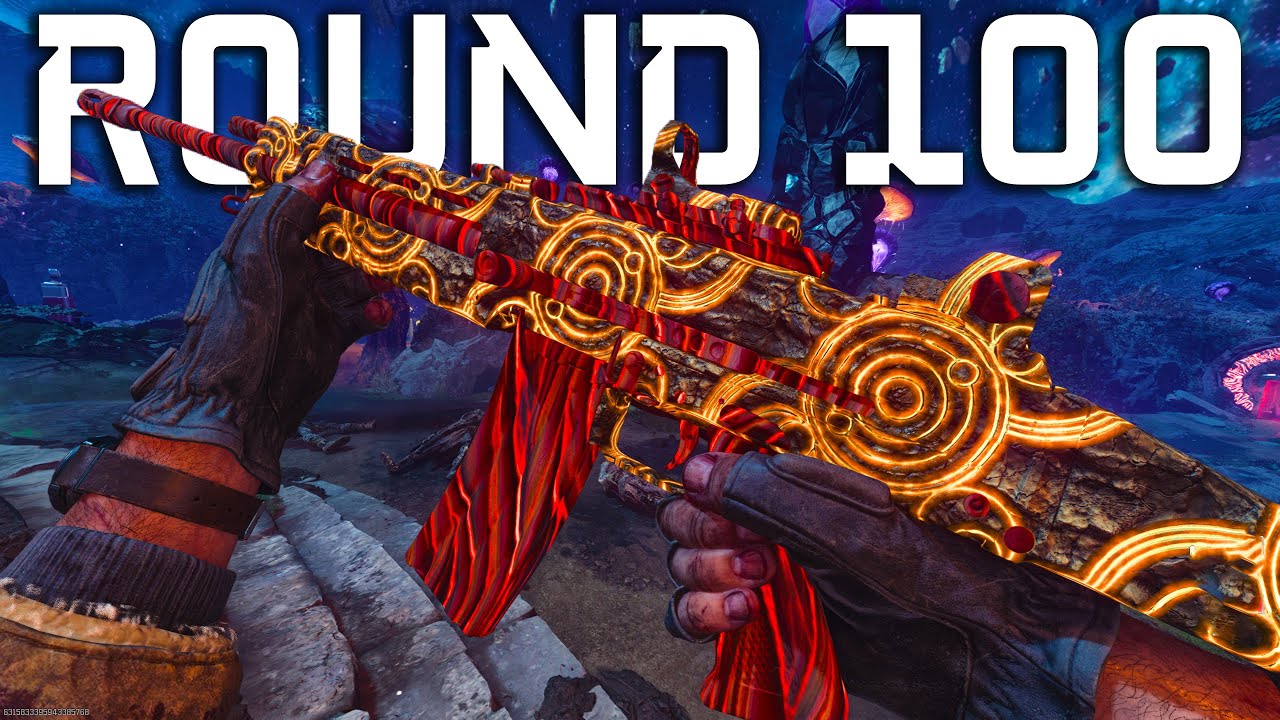 Round 100 Boss Fight On The Tomb In BO6 Zombies - YouTube