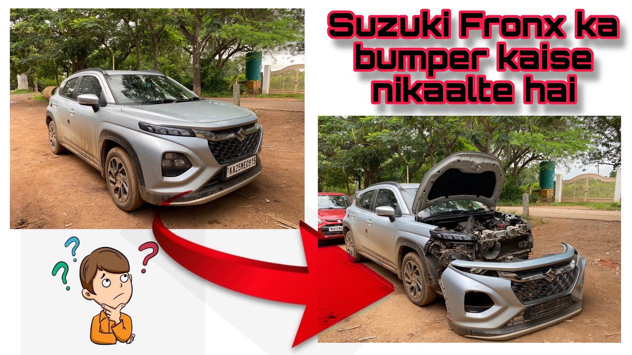 Suzuki Fronx ka bumper kaise nikaalte hai 🚘🛠️ - YouTube