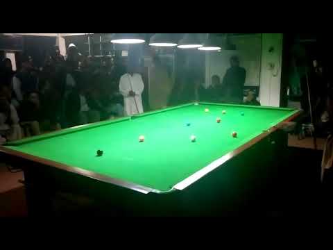 All azad kashmir snooker tournmnet semi final m. Saleem vs zaheer ...