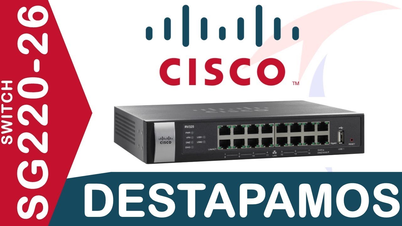 Router Cisco RV325 Unboxing Destapamos y configuramos doble Wan Vpn ...