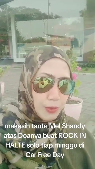 Support Mel Shandy untuk ROCK IN HALTE SOLO - YouTube