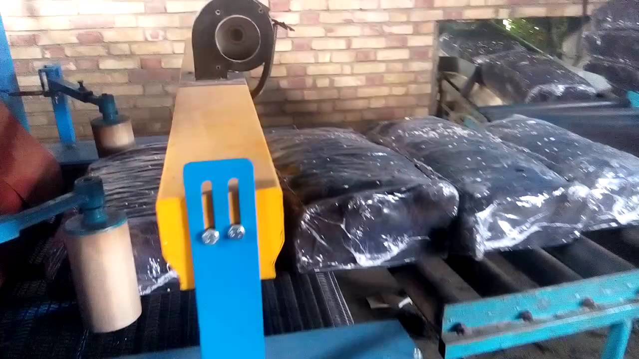 compost block making machine NTA machinery - YouTube