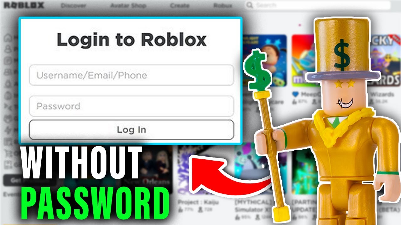 How To Login To Your Roblox Account Without Password 2025 [ Quick ...
