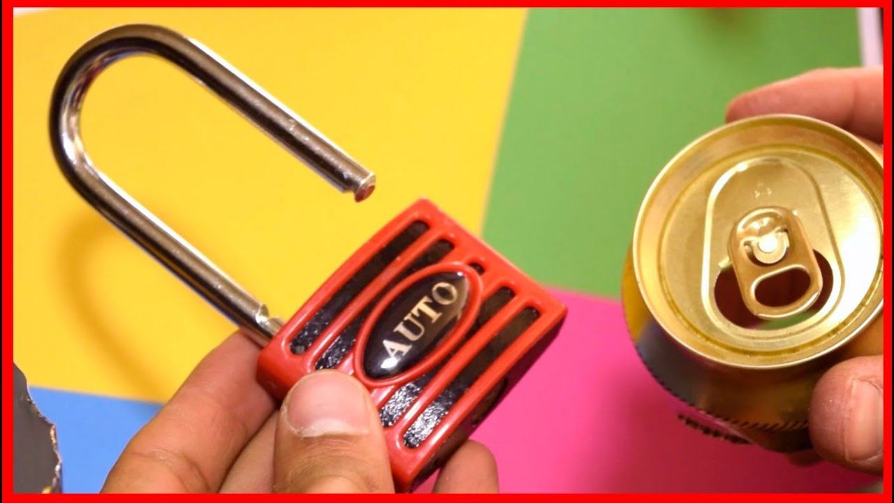 como ABRIR FACILMENTE un CANDADO para LOCKERs | reviw de candado para ...