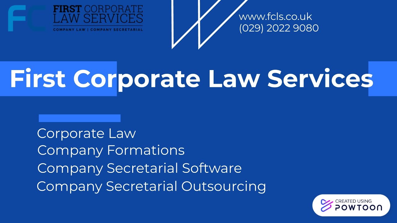 First Corporate Law Services - YouTube