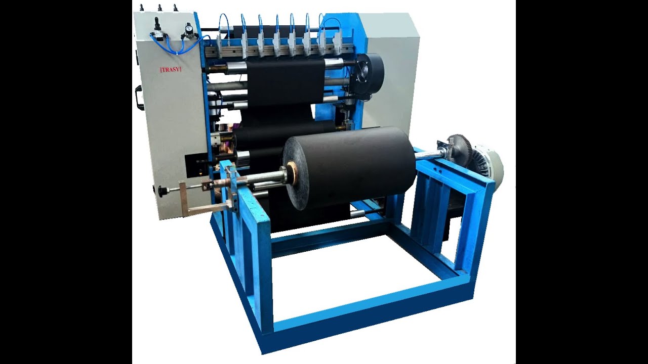 Air Score Blade for Slitting Machine - YouTube